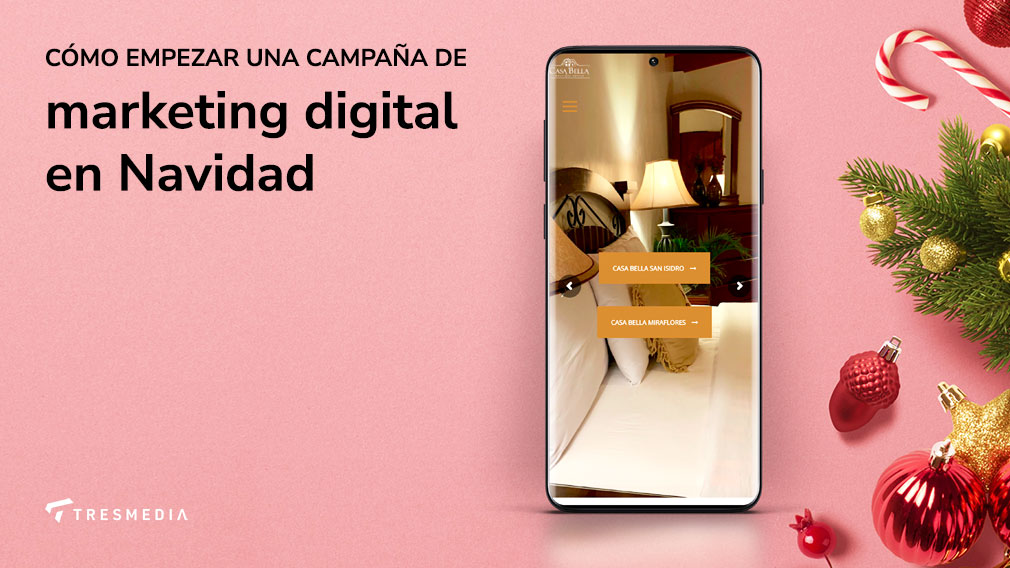 Cómo empezar una campaña de marketing digital en Navidad - TRESMEDIA