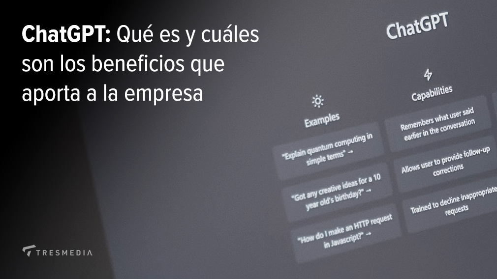 ChatGPT: Qué es y cuáles son los beneficios que aporta a la empresa ...